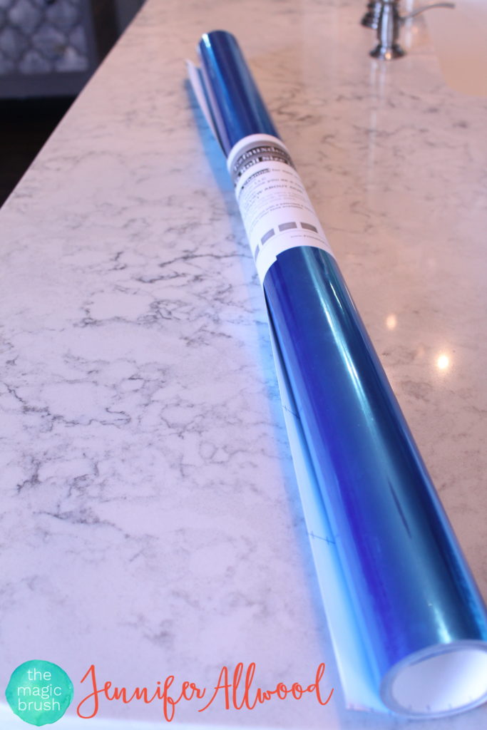 How to Make Mirrored Furniture with Contact Paper | Magic Brush