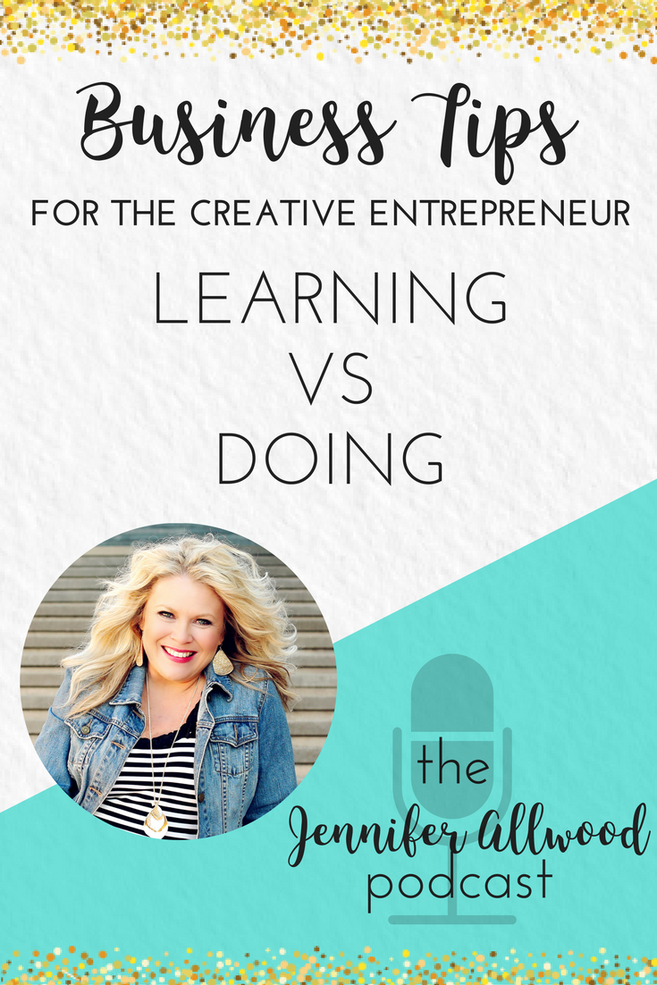 The Entrepreneur's Struggle: Learning vs. Doing