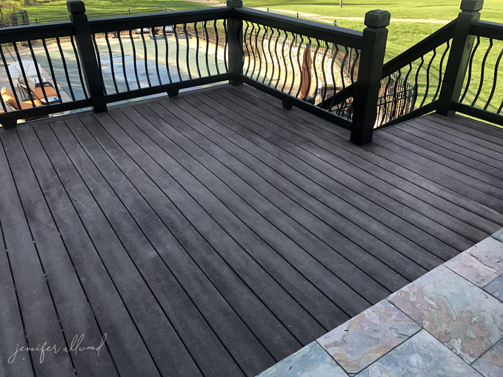 Painting Our Trex Deck! • Jennifer Allwood