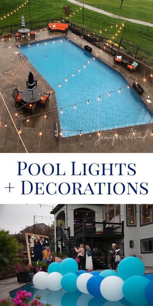 Lights Around Pool Area • Jennifer Allwood